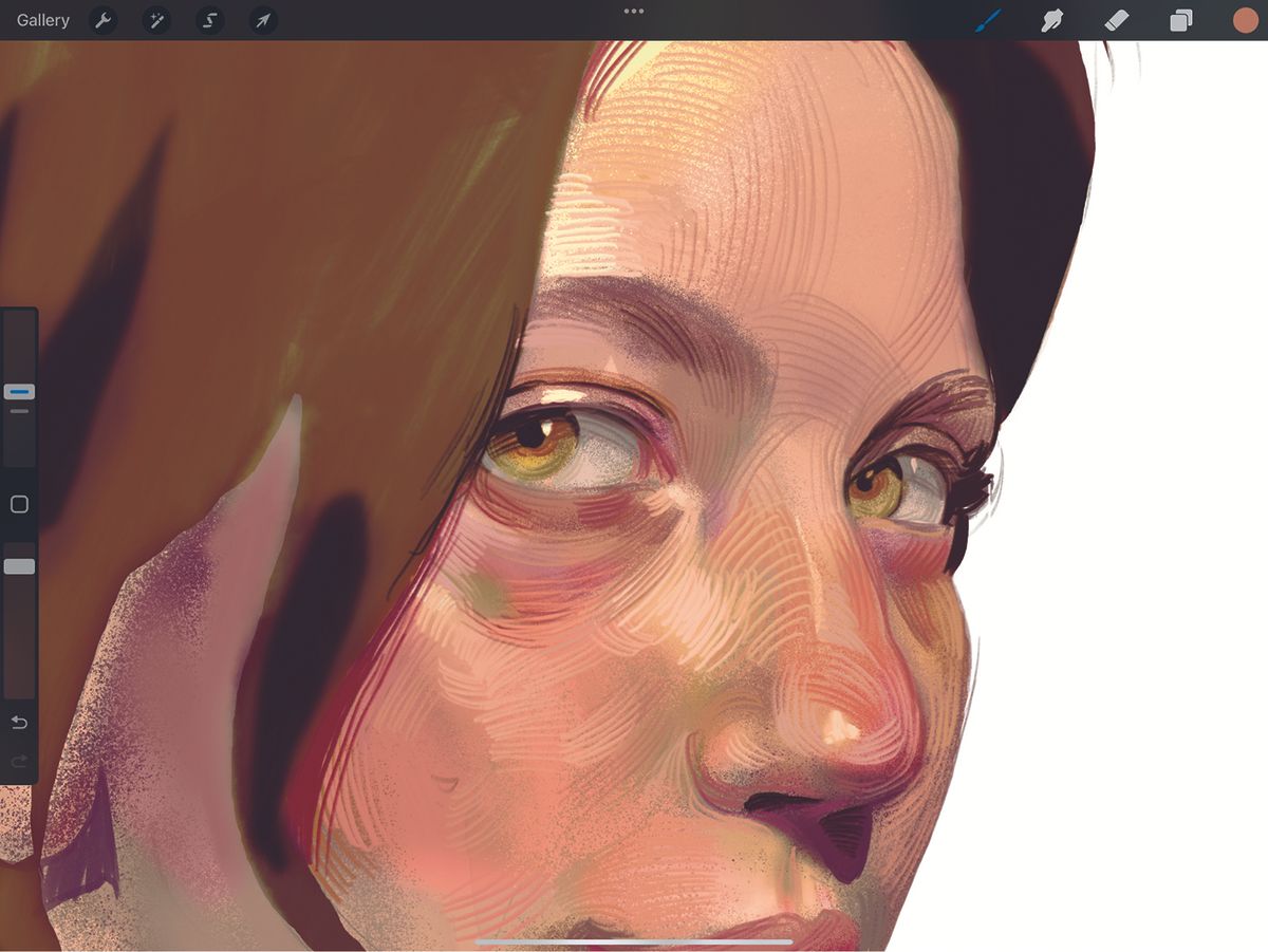 How to paint portraits with urban style in Procreate | Creative Bloq
