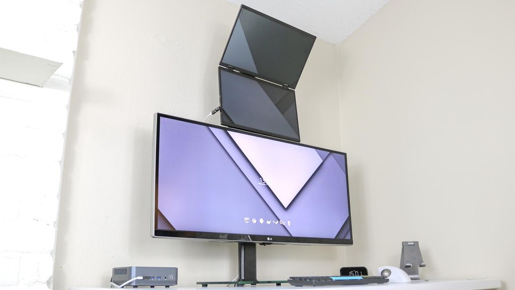 I put 3 stacked monitor setups to the test and this is the one I’m ...