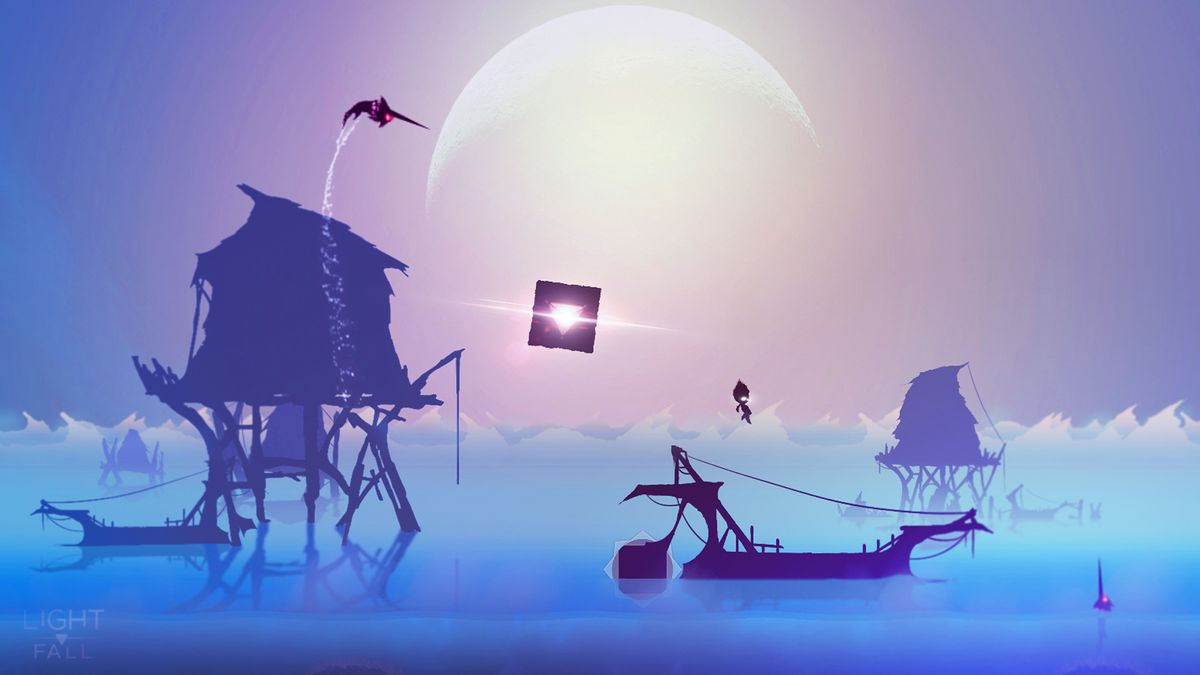 Light Fall is a stark 2D platformer where you control the platforms ...