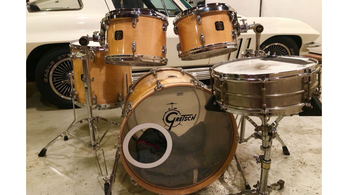 Here are five drum kits, snare drums and cymbals owned or used by ...