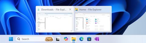 Microsoft begins testing more simplified Windows 11 Taskbar with ...