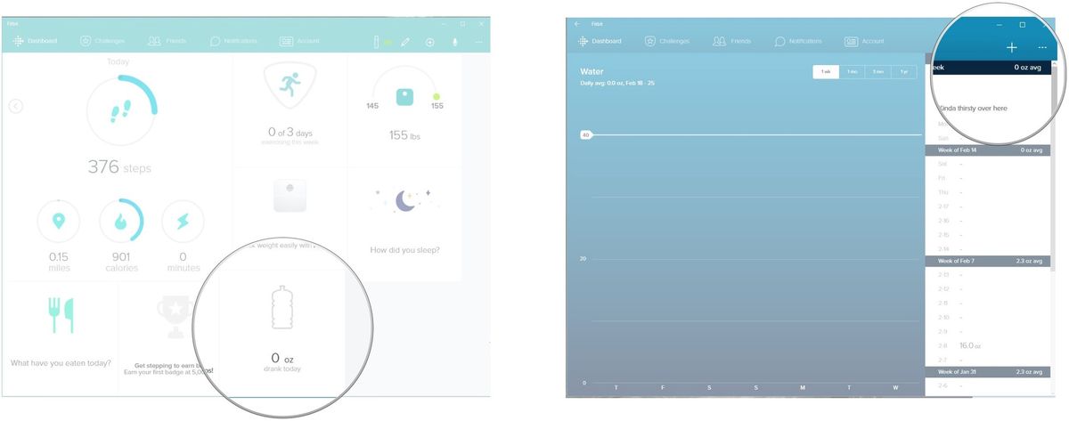 How to use the Dashboard in Fitbit for Windows 10 | Windows Central