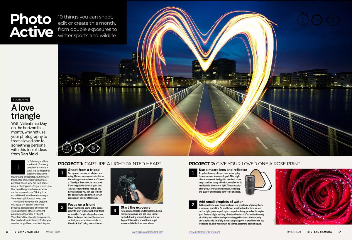 Get 14 bonus gifts with the March 2024 issue of Digital Camera ...