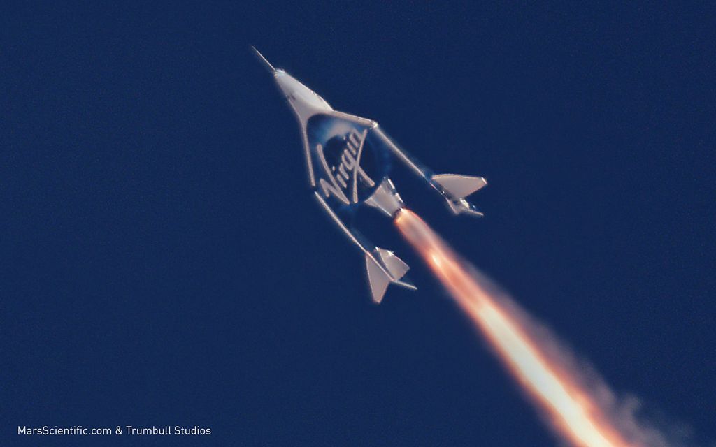 Photos: Virgin Galactic's VSS Unity Aces 2nd Powered Test Flight | Space
