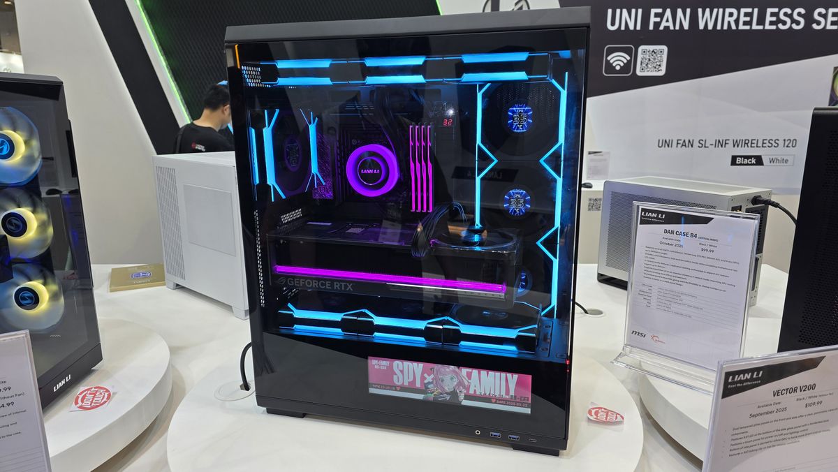 Lian Li is replacing mesh front panels with tempered glass on its new ...