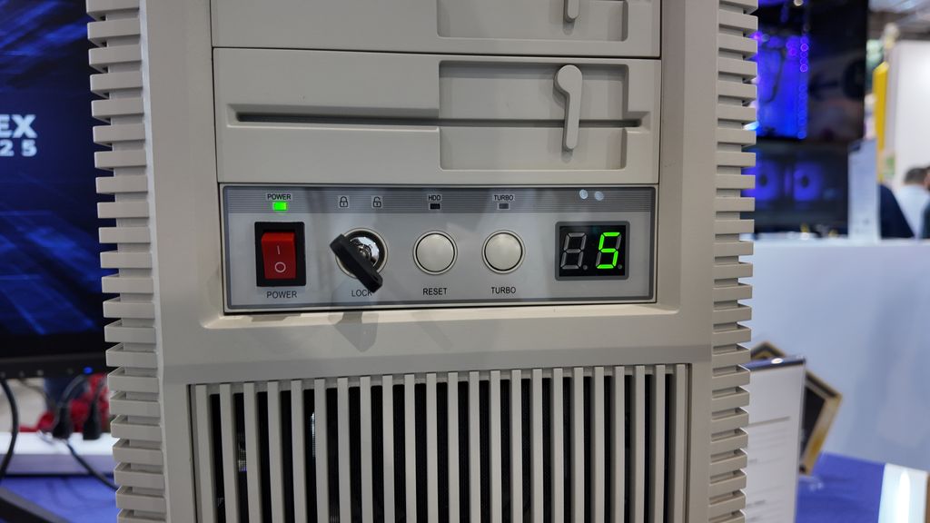 This retro PC case has a big red button and a turnkey and it hits me ...