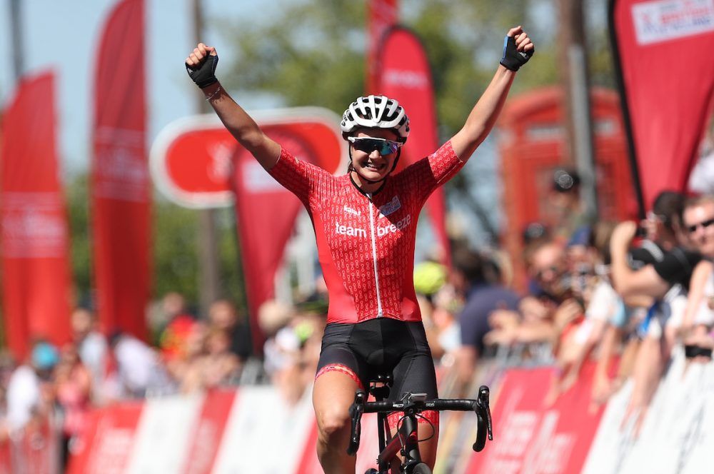 Jess Roberts wins national road race title with last lap attack in ...