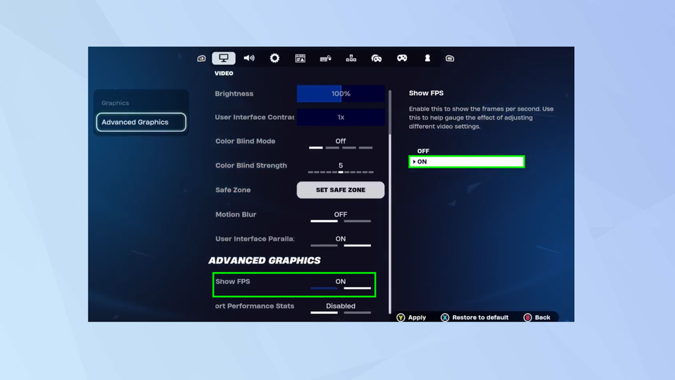 How to see frames per second (FPS) on Xbox Series X|S | Tom's Guide