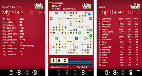 AlphaJax version 1.7 brings new player rating system and matchmaking ...