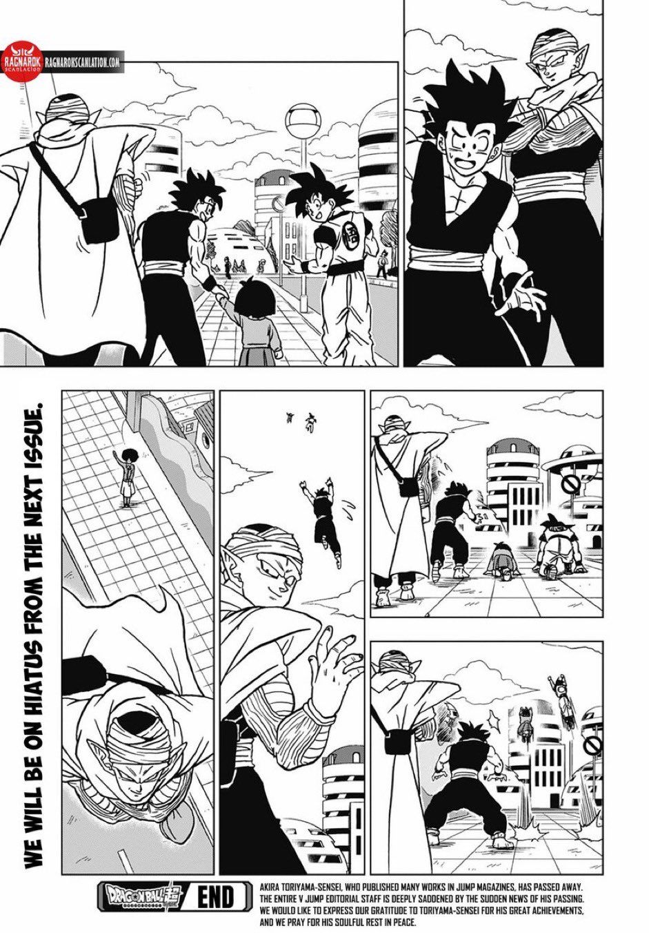 Dragon Ball creator Akira Toriyama's last contribution to the manga was a drawing of Piccolo ...