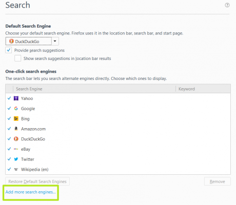 How to Change the Default Search Engine in Firefox | Laptop Mag