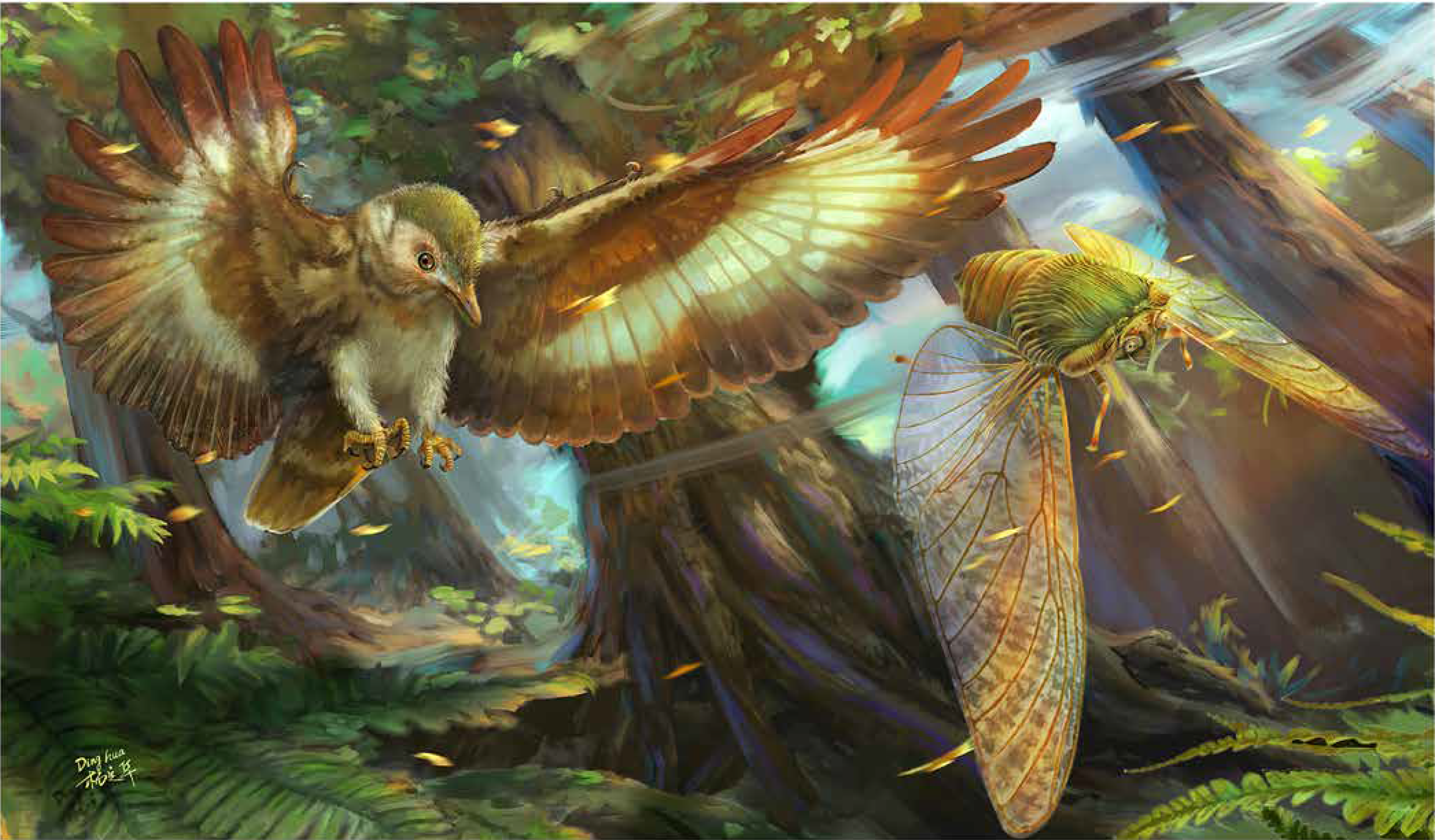 Predatory birds from the Jurassic may have driven cicada evolution for ...