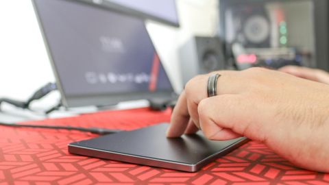 I’m using a trackpad with one hand and a mouse with the other on ...