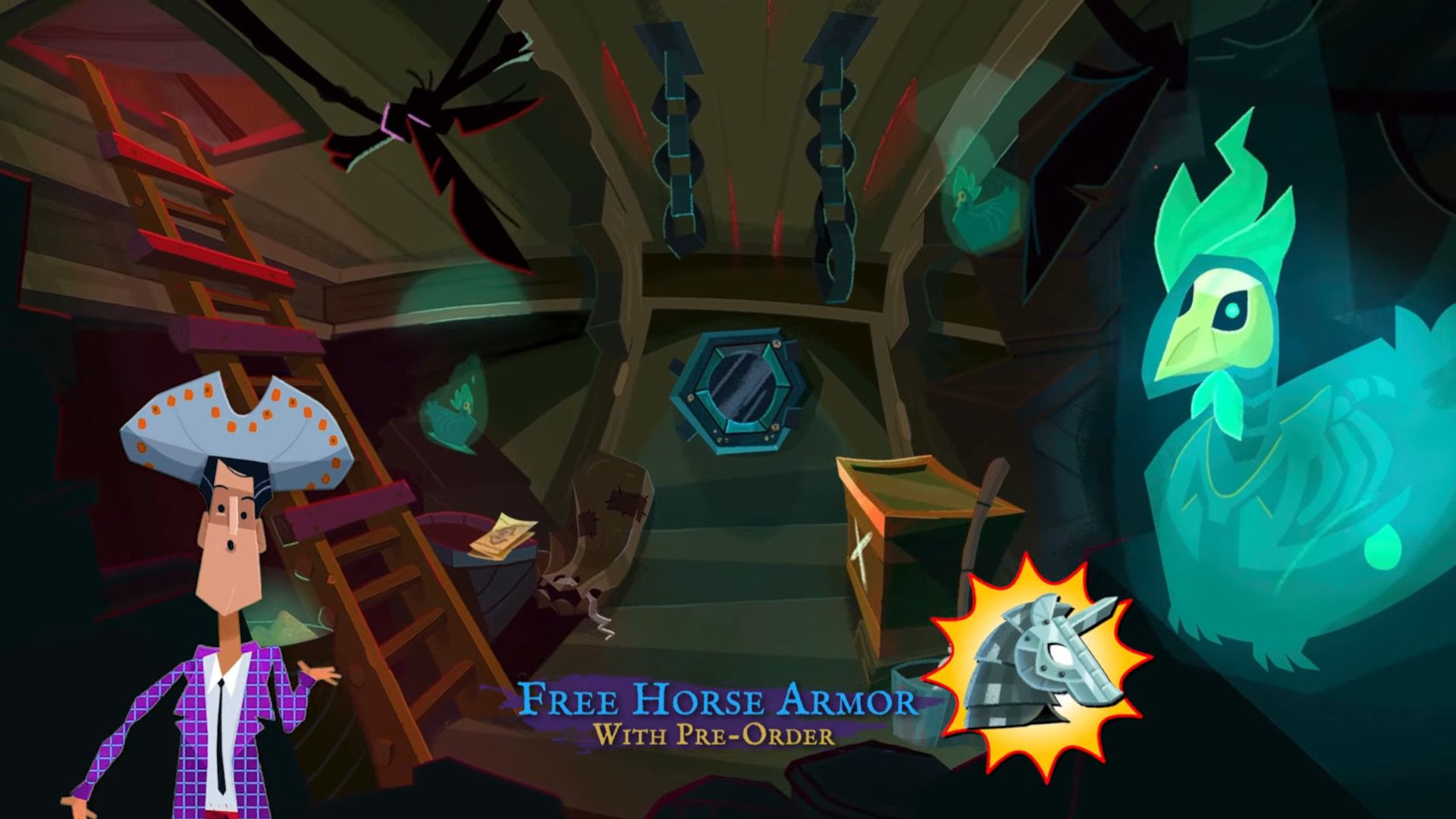 Return to Monkey Island's Oblivion horse armor is "nearly 100% useless ...