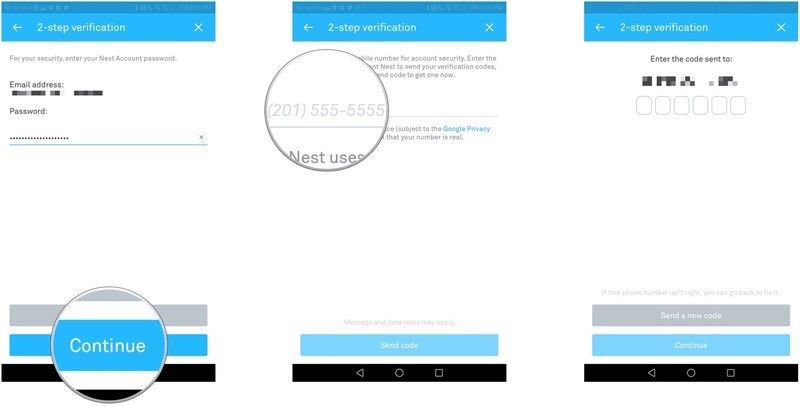 How to set up two-factor authentication for your Nest account | Android ...