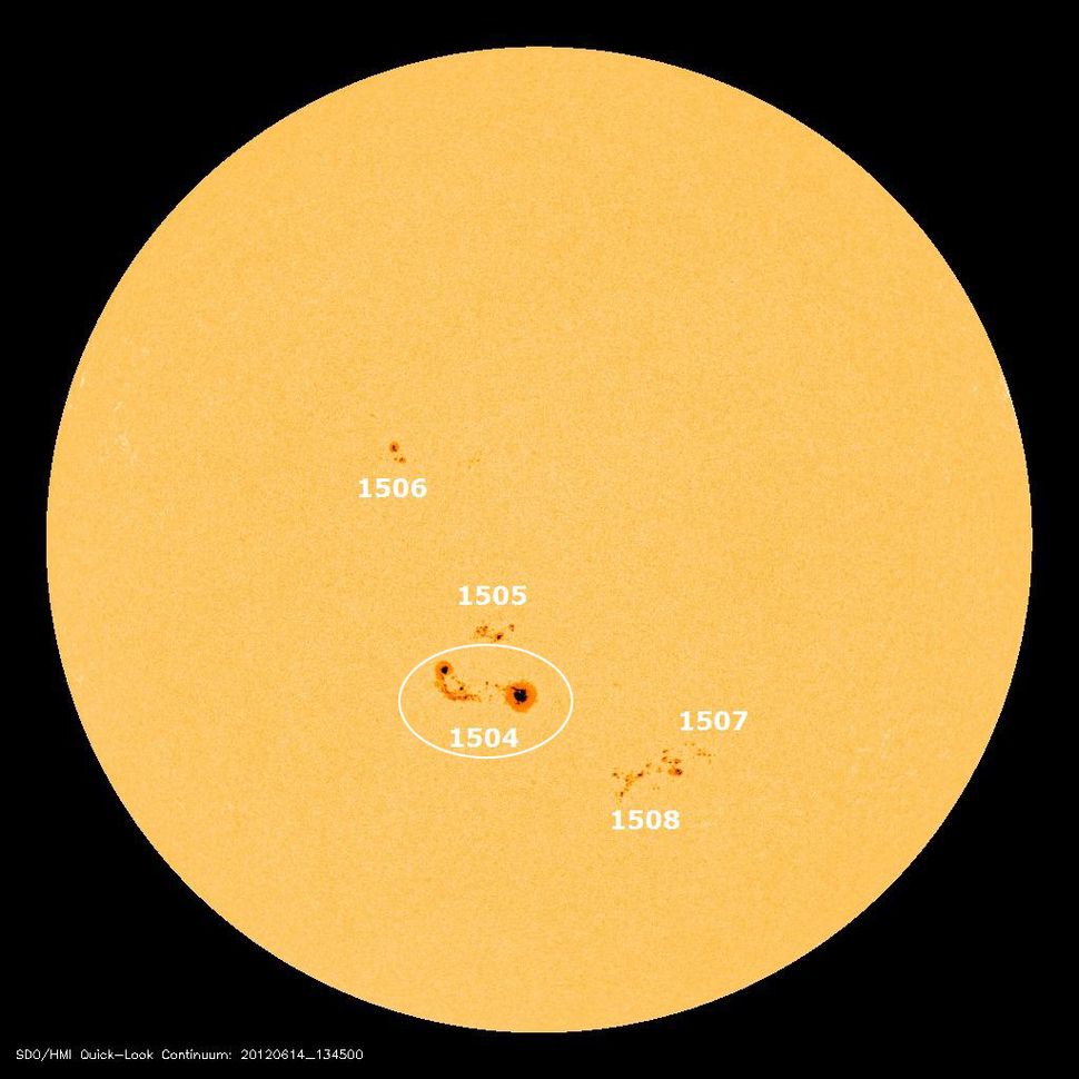 Solar Flares Spark Geomagnetic Magnetic Storm on Earth | Space