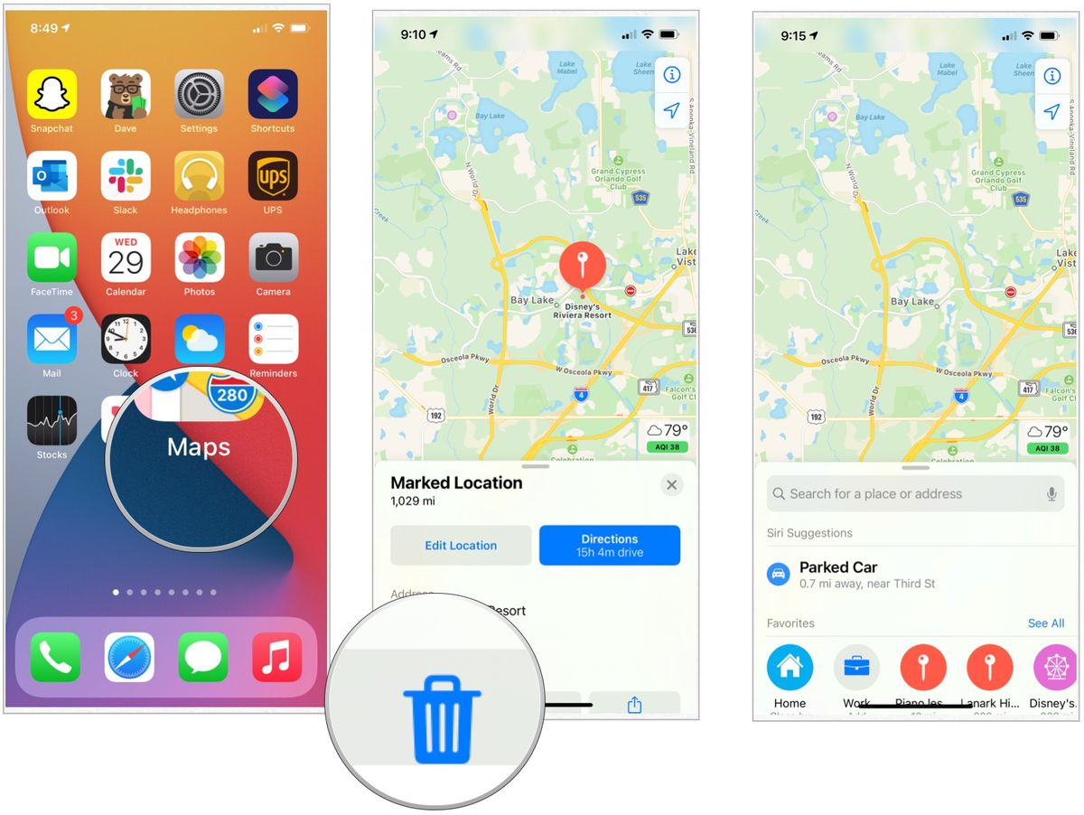How to name and save locations with Maps on iPhone and iPad | iMore