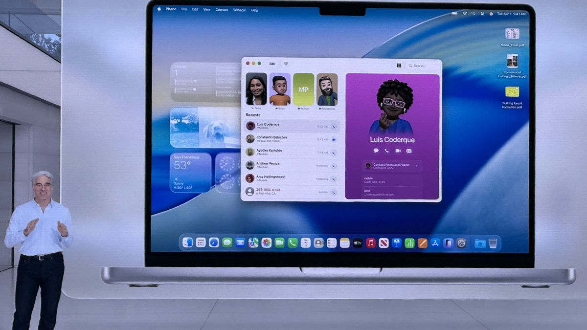 macOS Tahoe 26 announced at WWDC 2025 with a new look and new numbering scheme | TechRadar