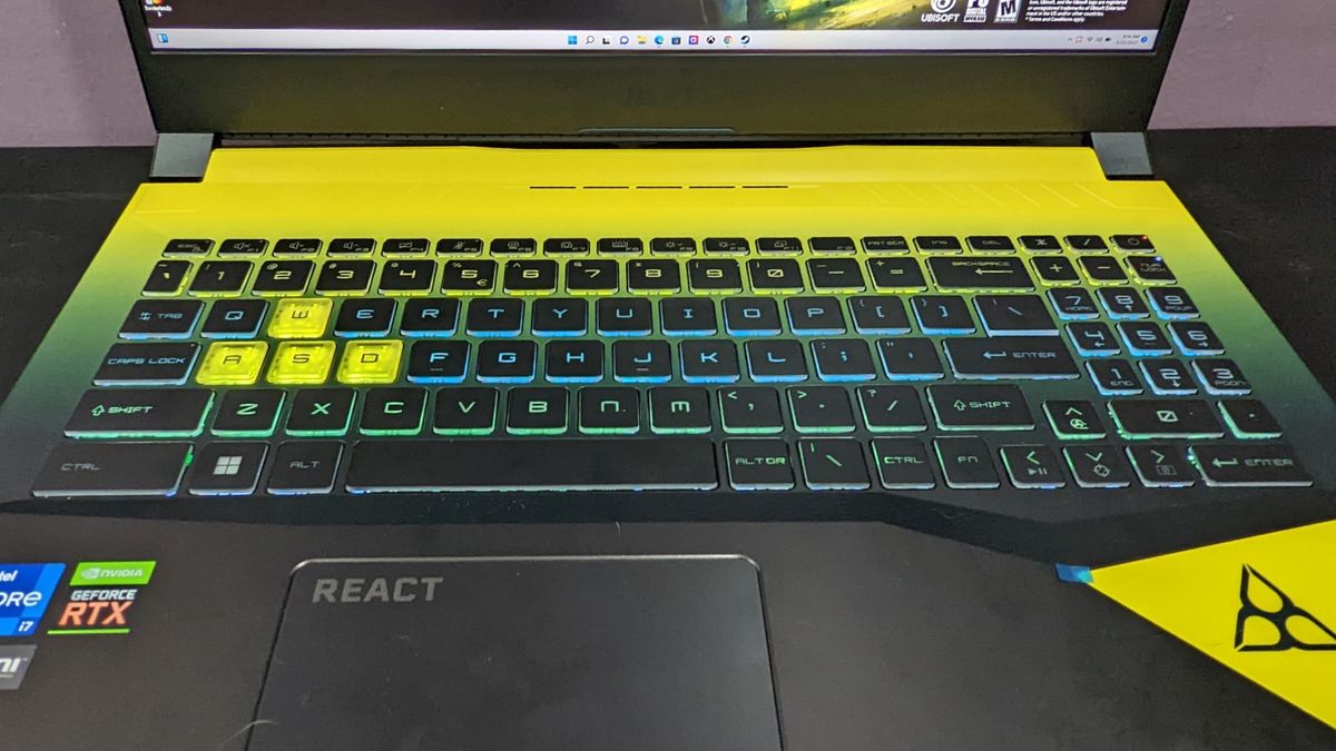 MSI Crosshair 15 Rainbow Six Extraction Edition review – Byte Class ...