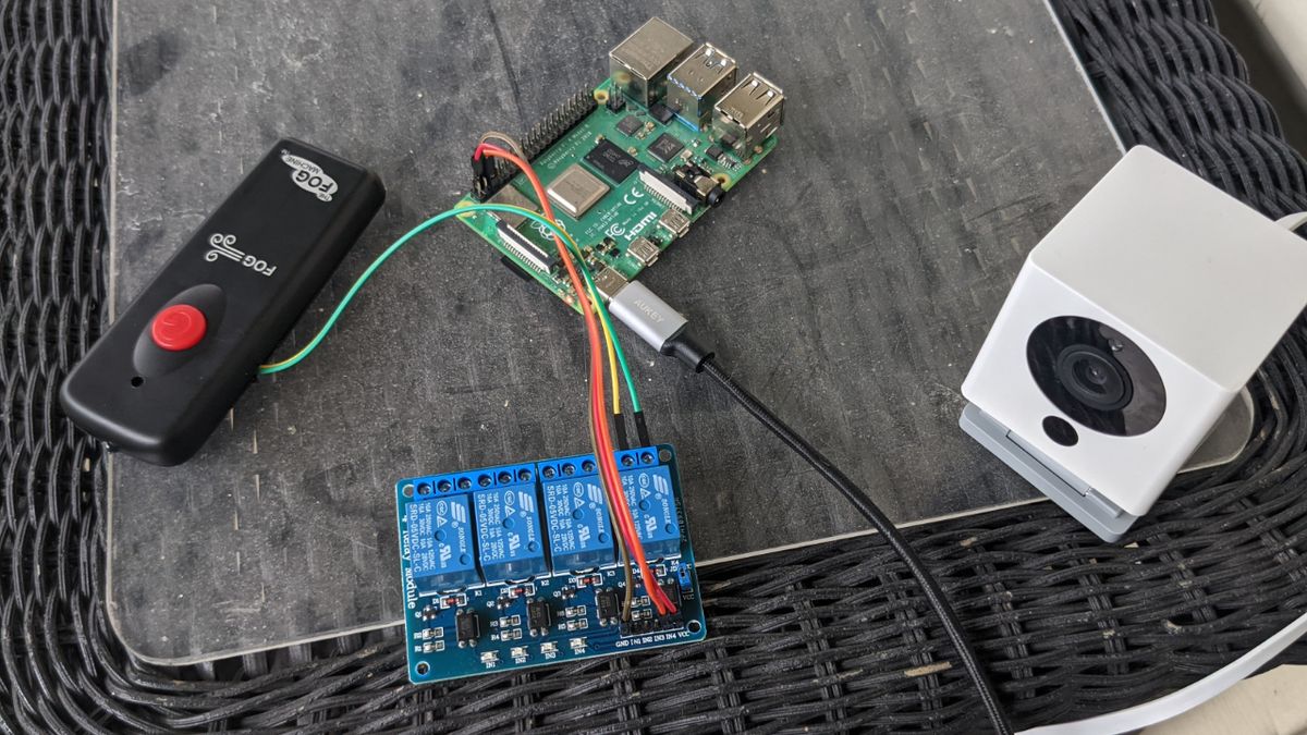 How To Build A Smart Fog Machine with a Raspberry Pi | Tom's Hardware