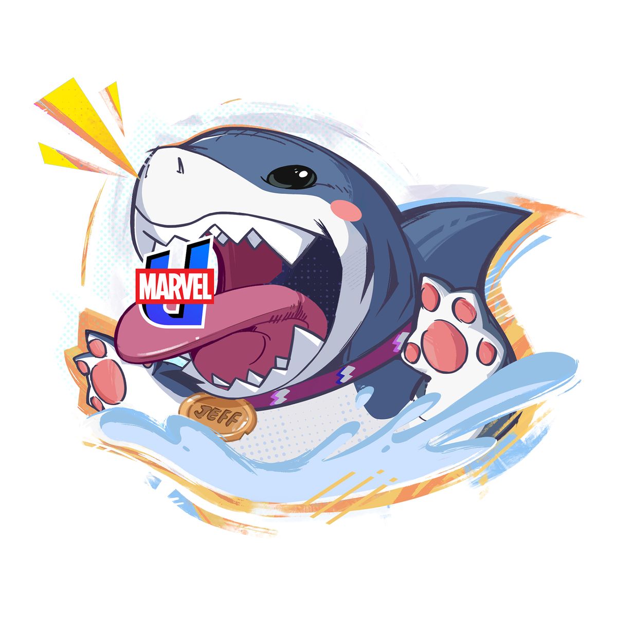 Jeff the Land Shark fans rejoice - You can get a free Jeff spray when ...