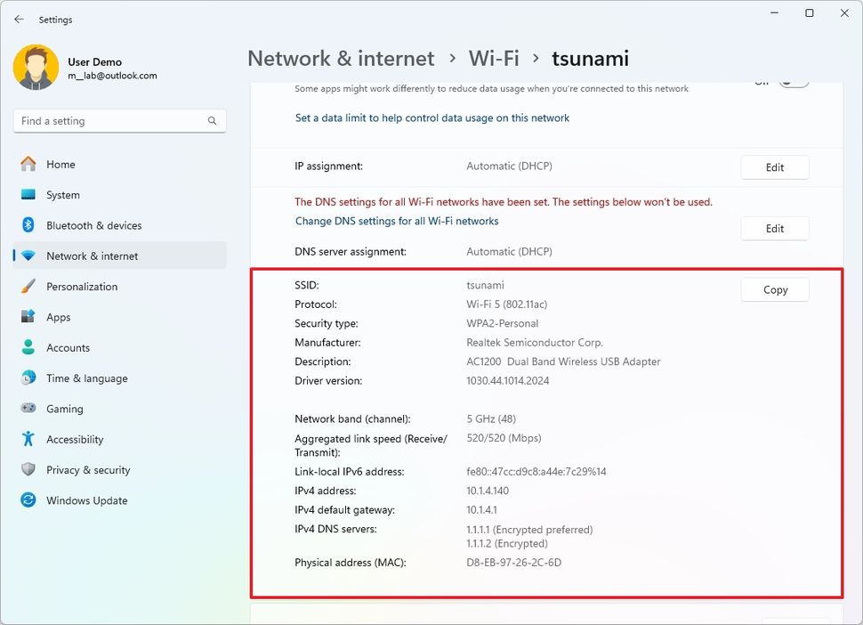 How to check network connection details on Windows 11 | Windows Central