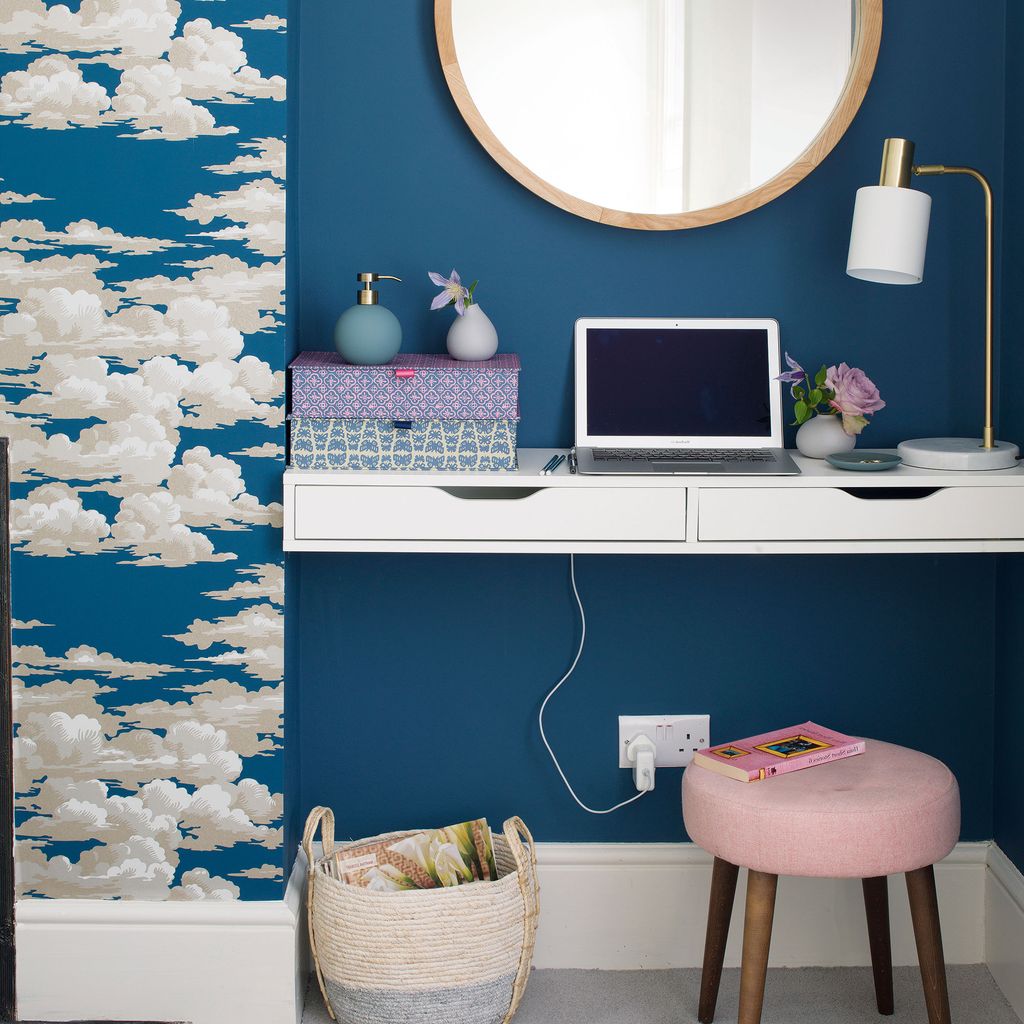 16 home office wallpaper ideas: to add colour and pattern | Ideal Home