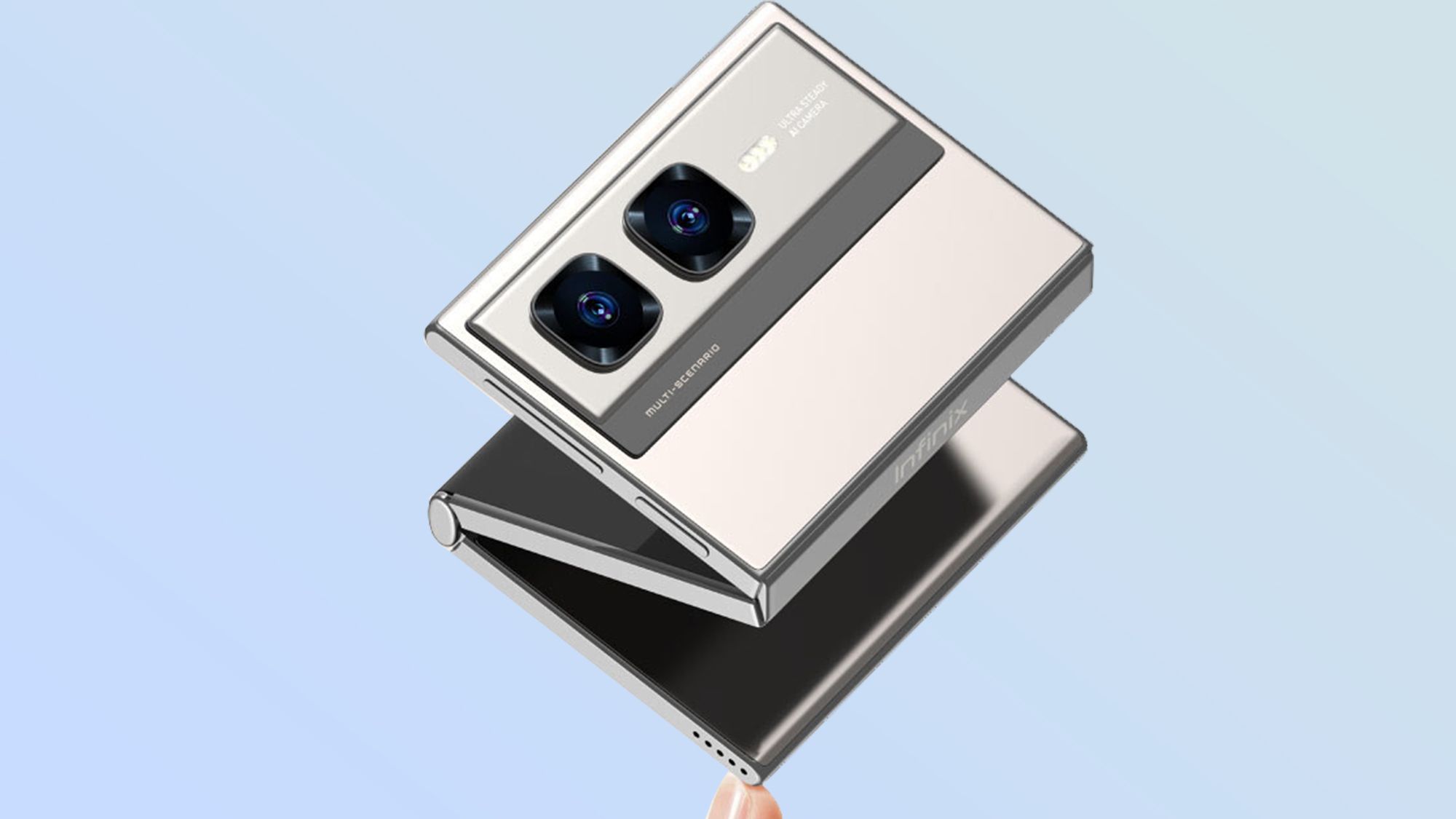 Tri-fold flip phones are coming and this concept device shows how they ...