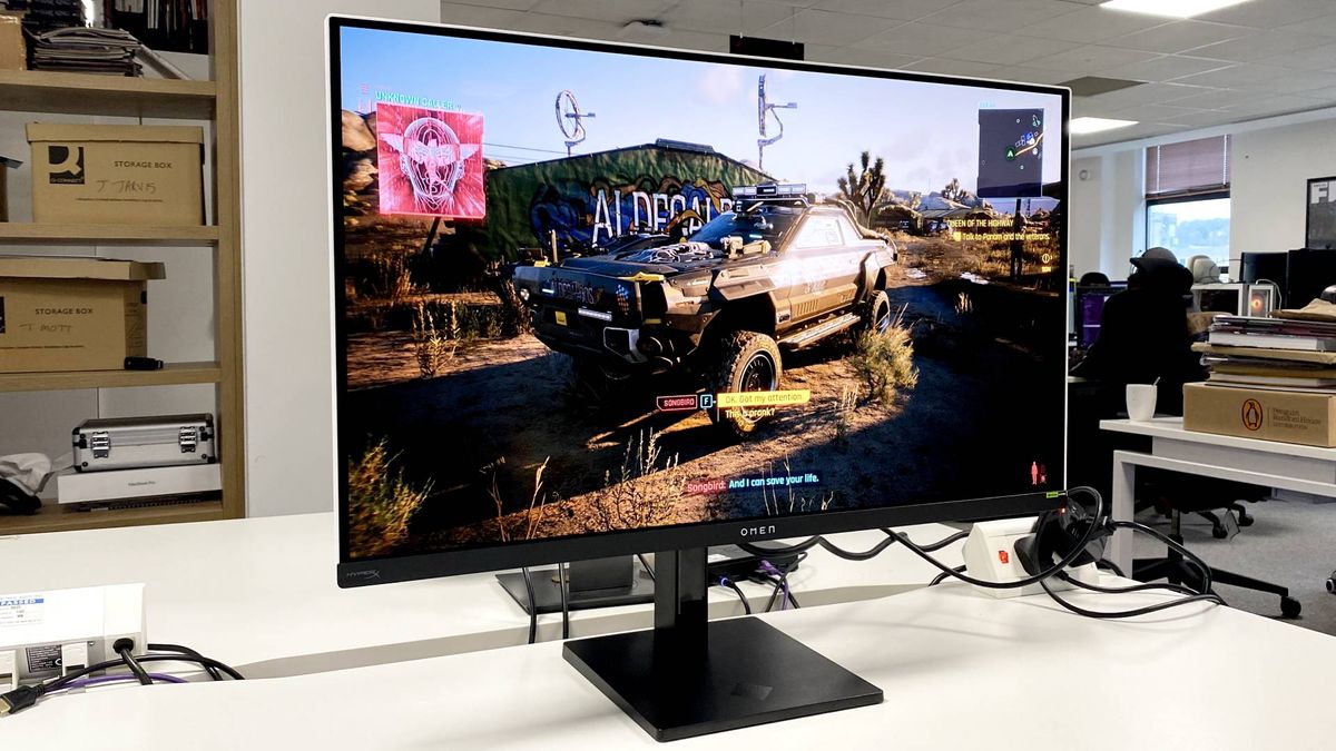 HP Omen Transcend 32 OLED gaming monitor review | PC Gamer