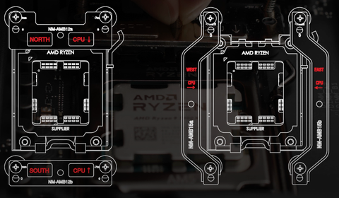 Noctua's Offset Mounting Bars Can Lower AM5 CPU Temps | Tom's Hardware