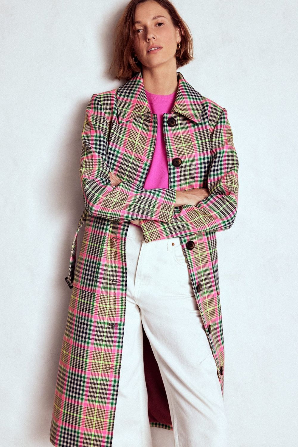 Why a Checked Trench Coat Belongs in Your Autumn Wardrobe (Now and ...