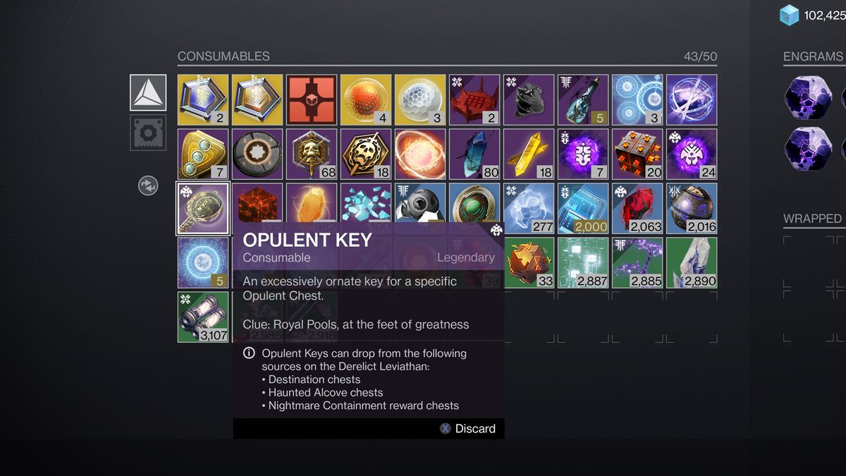 How to get Destiny 2 Opulent Keys and how use them | GamesRadar+