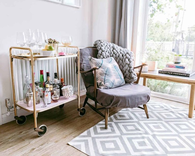 DIY bar carts – 10 homemade drink trolleys ideas | Real Homes