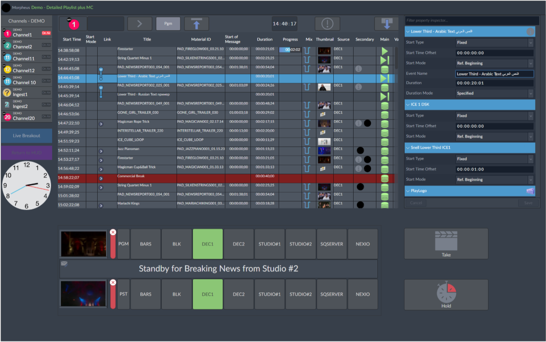 GV’s Morpheus Supports MediaHub Australia’s Automation Transition | TV Tech