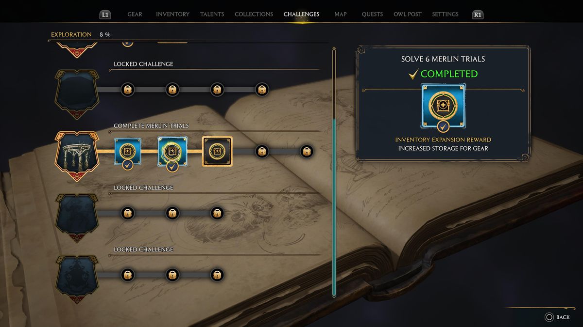 Hogwarts Legacy gear slots: how to get more | GamesRadar+