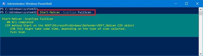 How to manage Microsoft Defender Antivirus with PowerShell on Windows ...