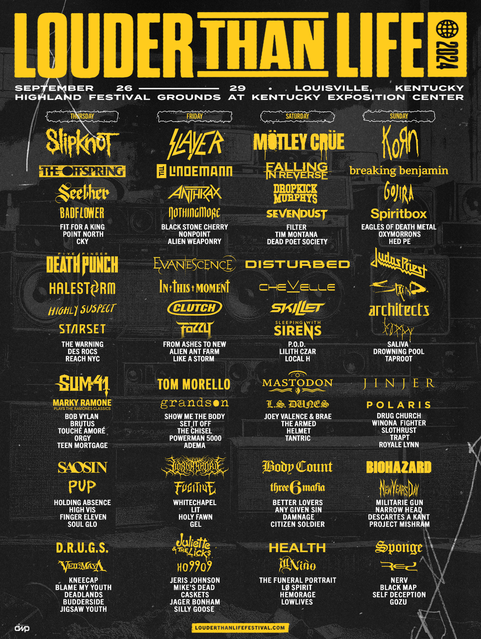 Slayer to reunite to play Louder Than Life 2024 alongside Slipknot ...