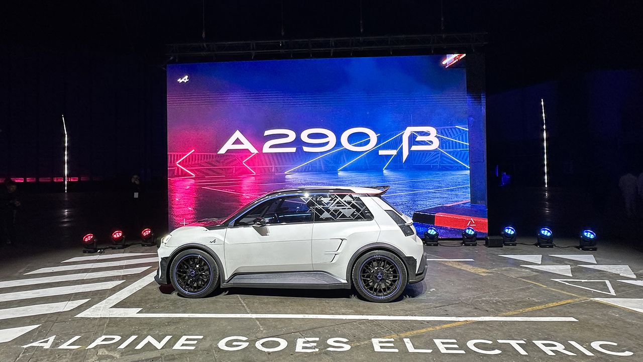 Could this be the most exciting EV yet? Alpine reveals three-seater A290_β hot hatch | T3