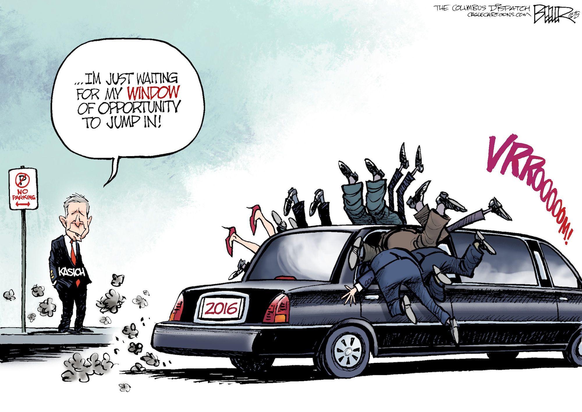 Political cartoon U.S. GOP 2016 Candidates | The Week