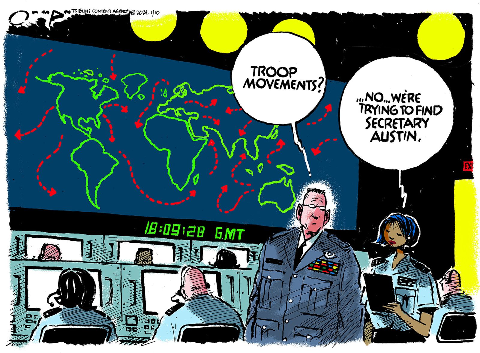 Today's political cartoons - January 10, 2024 | The Week