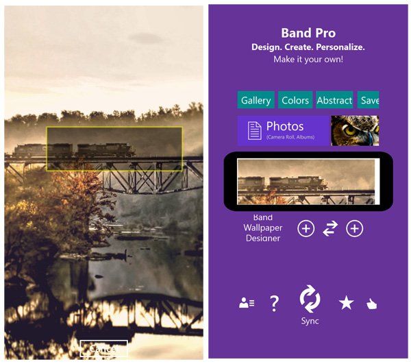 Band Pro - a Windows Phone app for customizing for your Microsoft Band ...