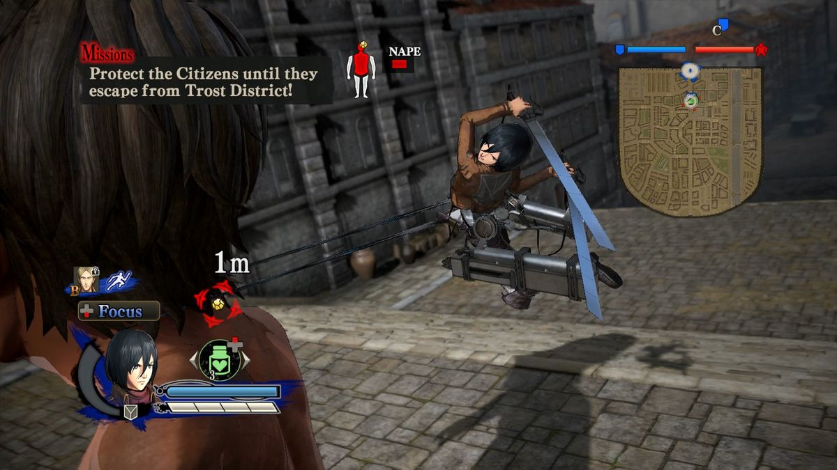 Attack on Titan review: Team up to fight giant monsters on Xbox One and ...