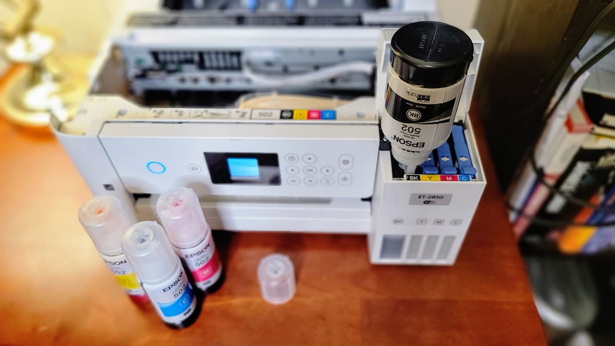 Epson EcoTank ET-2850 All-in-One Printer review | Laptop Mag