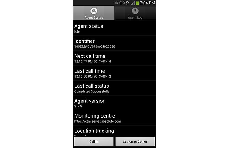 LoJack for Mobile Devices Review - Samsung Android App - LAPTOP ...
