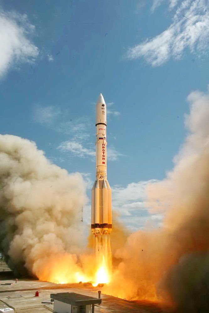 Russian Rocket Launches New Communications Satellite | Space