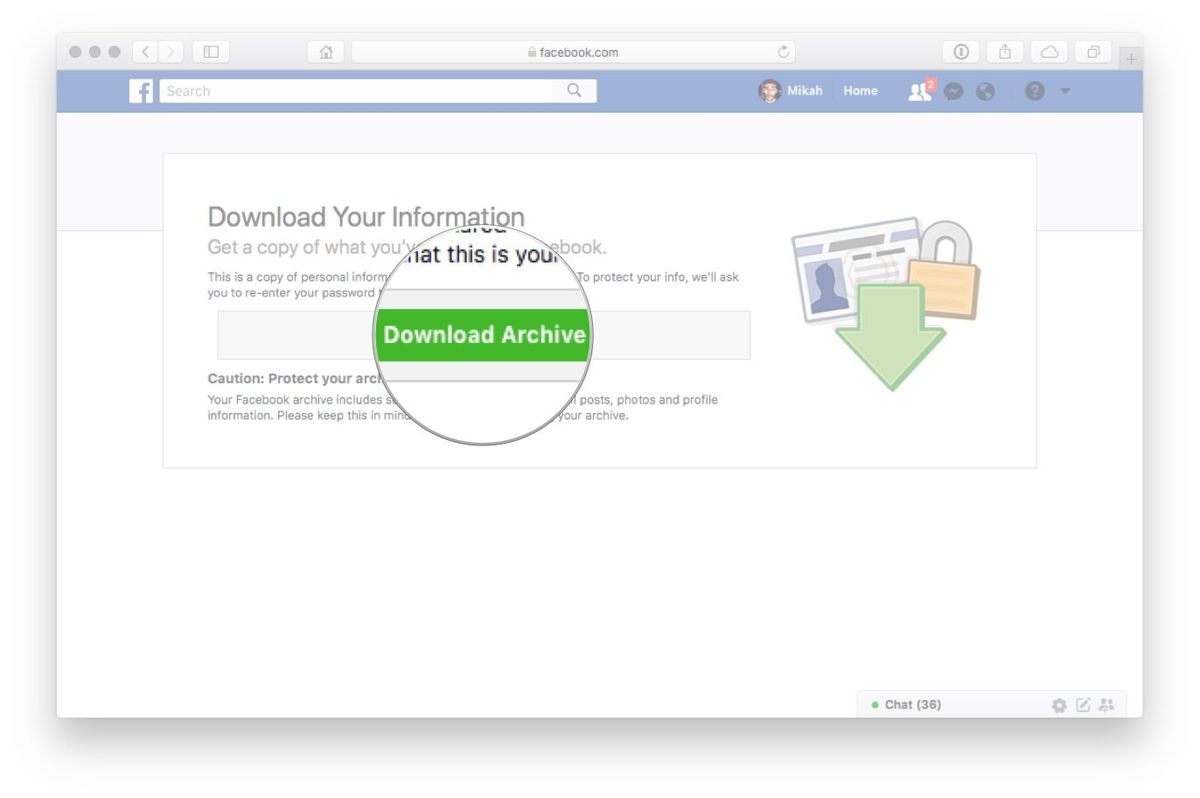 How to download a copy of your Facebook data | iMore