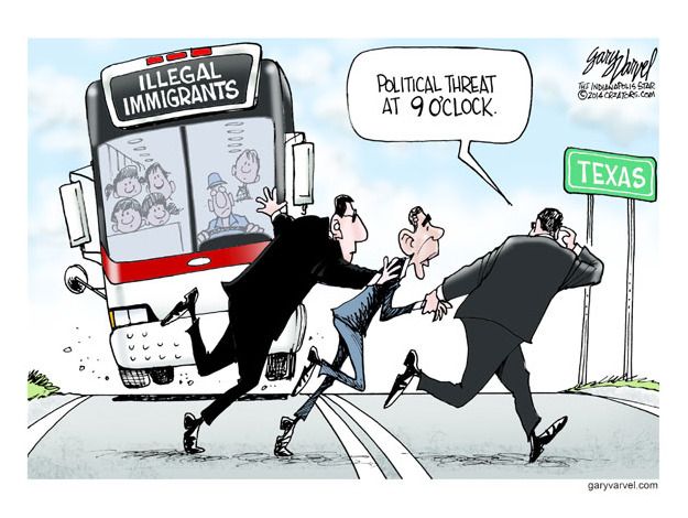Political cartoon immigration policy | The Week