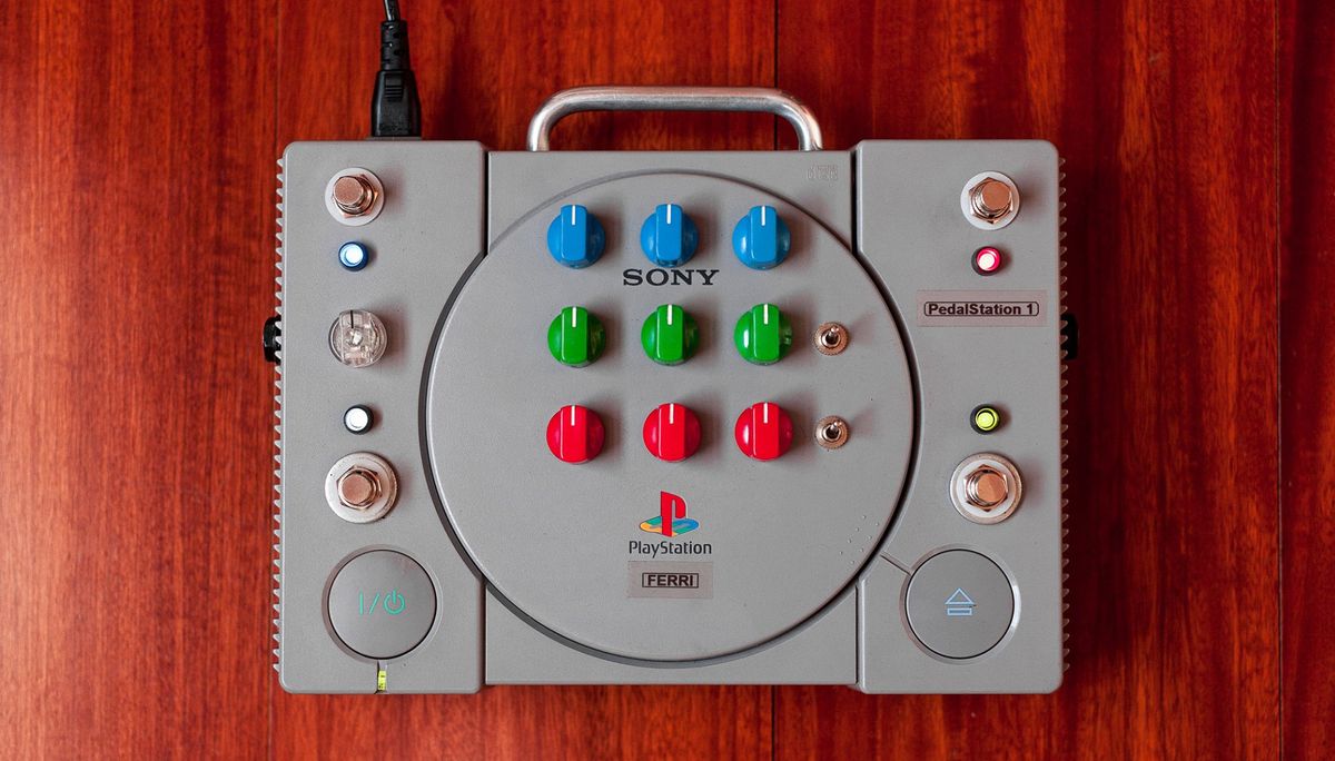 Watch: Someone has built four effects pedals into an original Sony ...