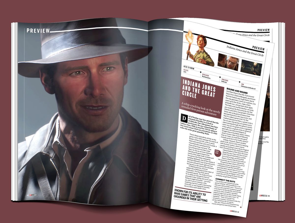 PC Gamer magazine's new issue is on sale now: Parcel Corps | PC Gamer