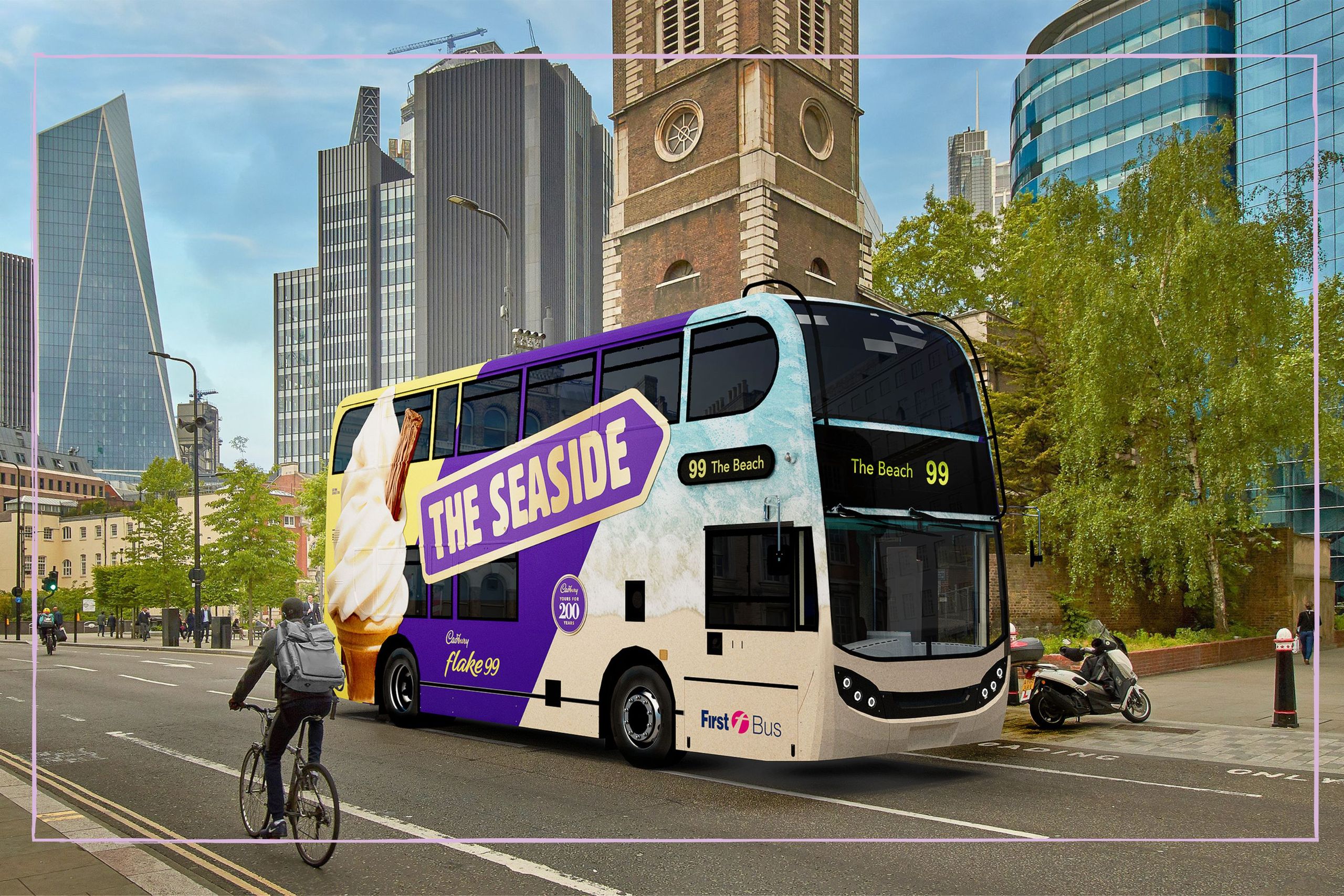 Free bus tickets to the seaside with Flake 99 - here’s how to book your ...